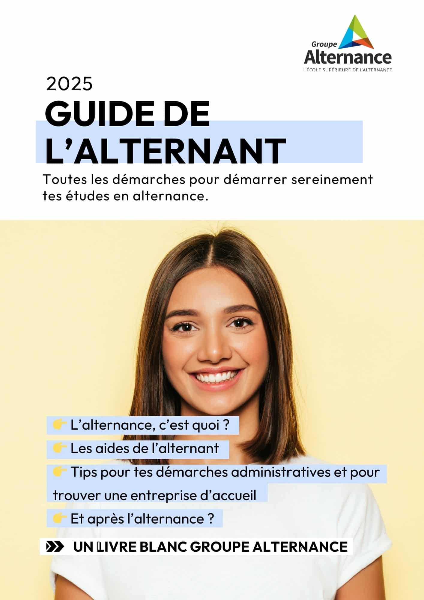 Télécharge gratuitement ton guide de l’Alternant - Groupe Alternance